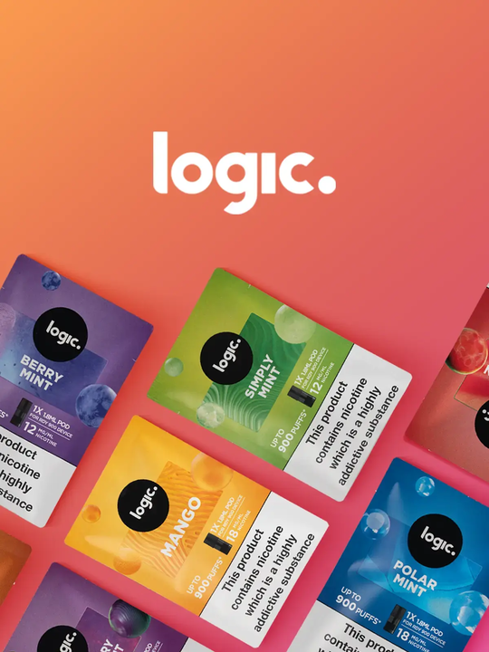 Logic Vape Pods | Packs From £2.50 | Electric Tobacconist